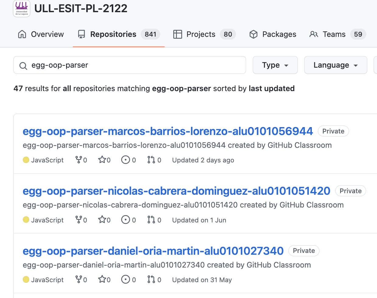 GitHub Classroom para Profesores | Tecnología 4º ESO